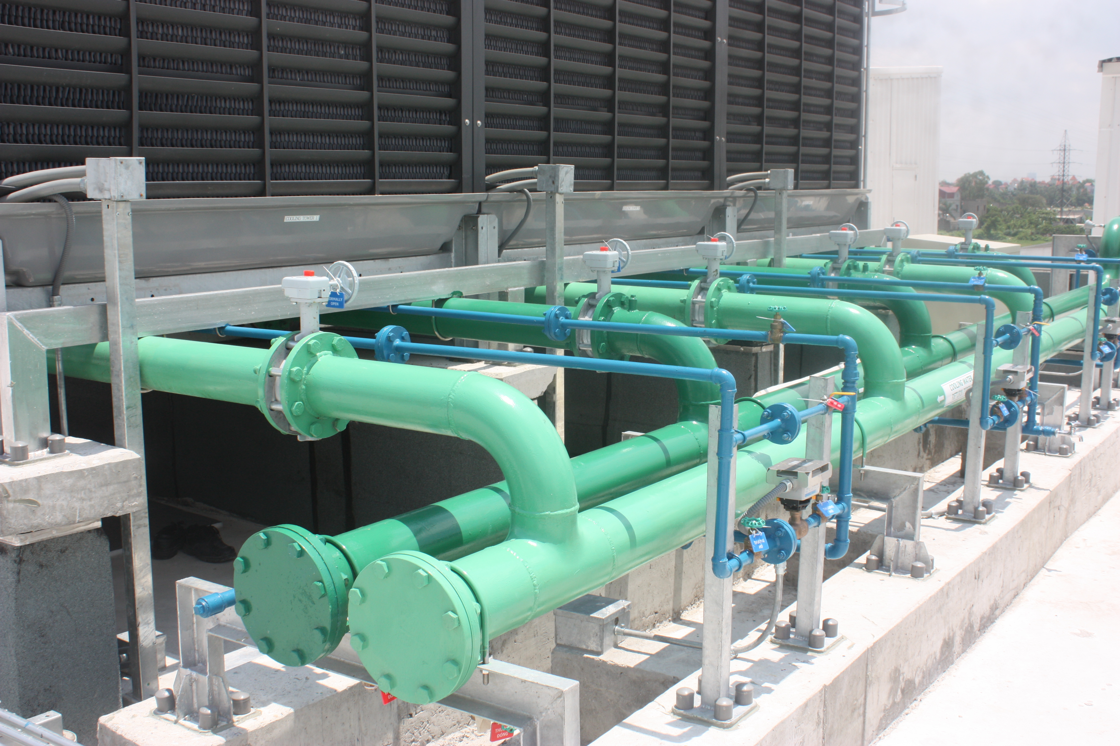 Taikisha Vietnam Engineering Inc. - Process water cooling system